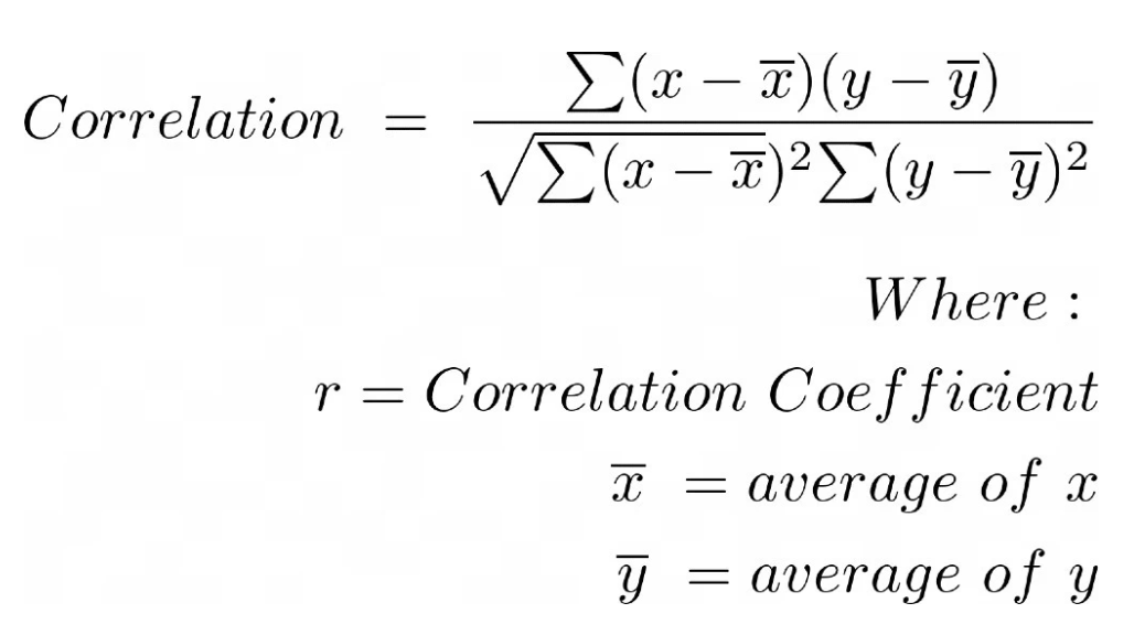นี่คือสูตรคำนวณ Correlation coefficient ครับ | ThaiForexBroker