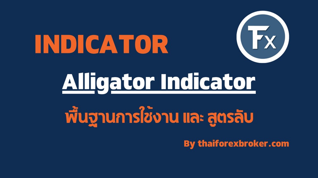 สูตรลับ Alligator Indicator กับวีธีใช้งาน - ThaiForexBroker